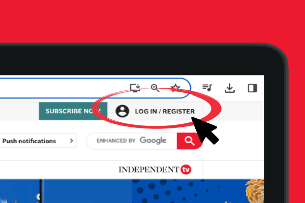 How do I login to the website? – The Independent